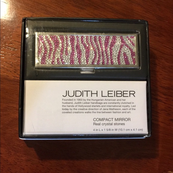 Judith Leiber | Jewelry | Neiman Marcus Compact Mirror W Real Stones ...